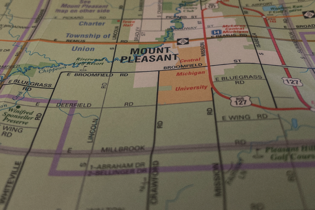 City Map | Mt. Pleasant Area Convention & Visitors Bureau